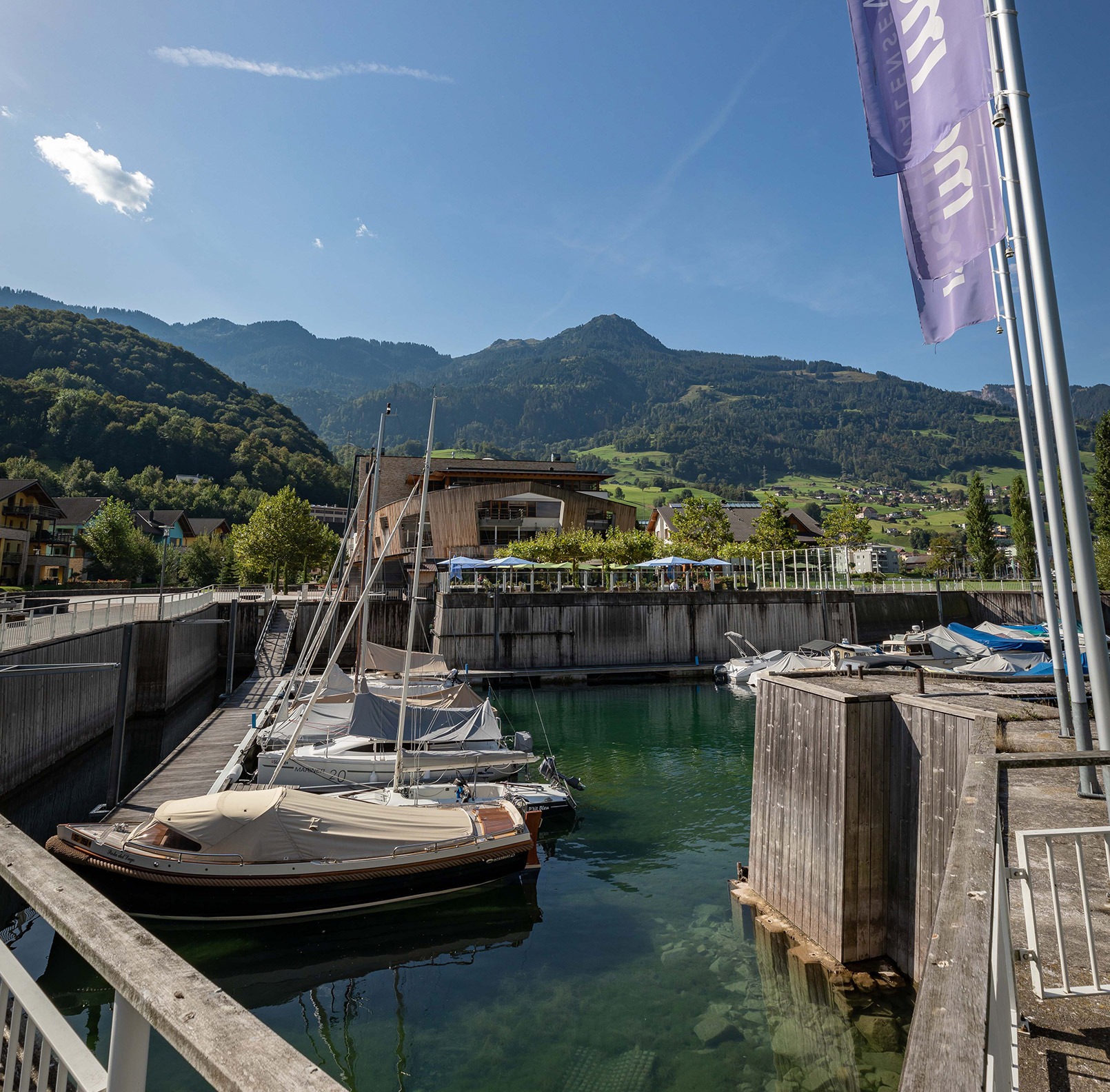 Hafen - Hotel Marina Walensee am Flumserberg